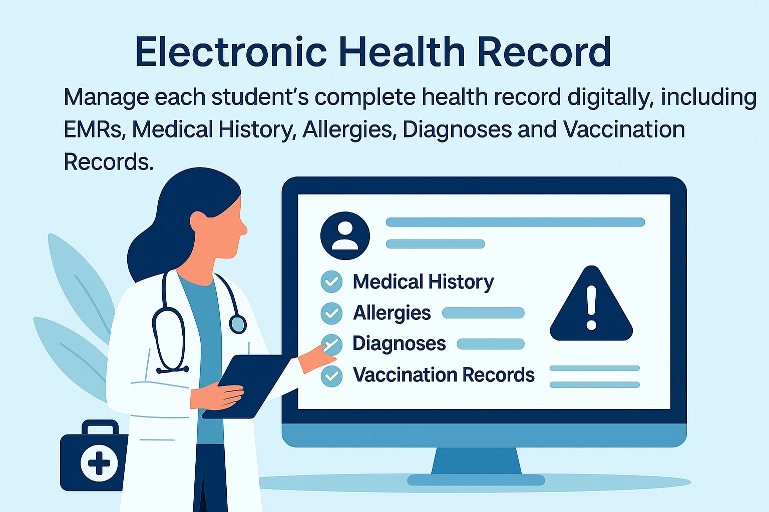 Unified School EHR – Smart Health Records for Schools